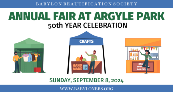 Annual Fair at Argyle Park, Village of Babylon - Babylon Beautification ...